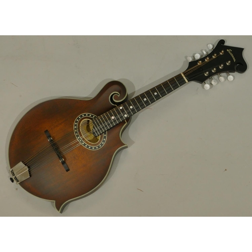 An Eastman 8-string mandolin with Mother of Pearl inlay to fretwork ...