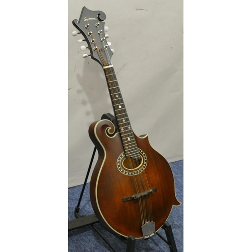 An Eastman 8-string mandolin with Mother of Pearl inlay to fretwork ...