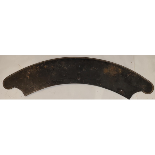 GWR arched brass and cast iron steam locomotive name plate "King Edward ...