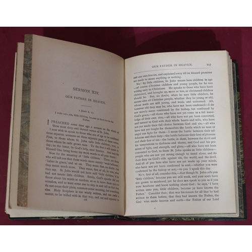 A set of 12 part green leather bound books "Charles Kinglsey" printed ...