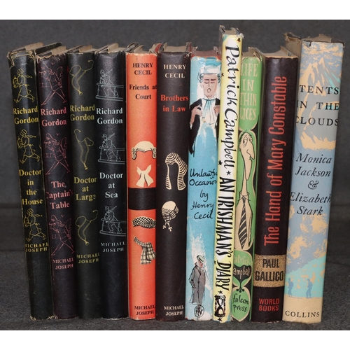 4 Richard Gordon books, "Doctor at Sea", "At Large", "The Captain's ...