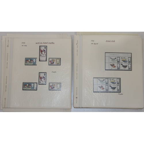 A collection of various Mint and other stamps, mounted but not filed ...