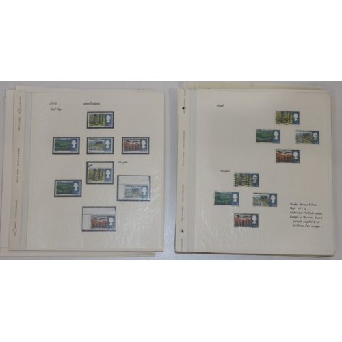 A collection of various Mint and other stamps, mounted but not filed ...