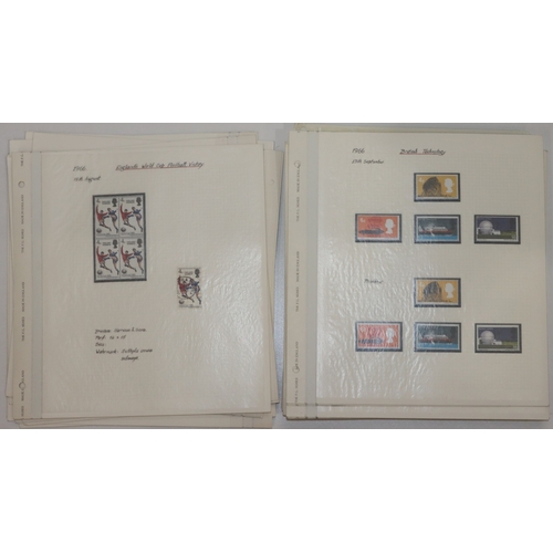 A collection of various Mint and other stamps, mounted but not filed ...