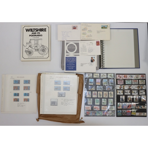 A collection of various Mint and other stamps, mounted but not filed ...