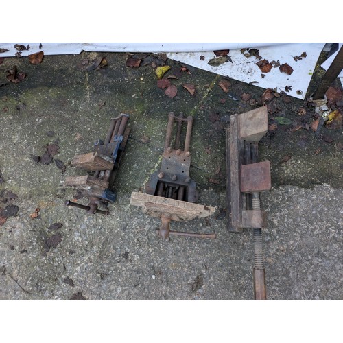 a record no 52e bench vice, And the twentieth century bench voice ...