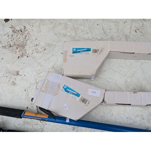 A pair of silverline props, unused in box, and another pair of Work ...