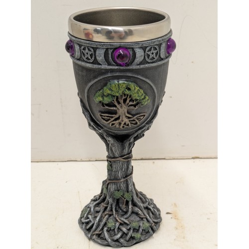 A nemesis now tree of life goblet - new in box