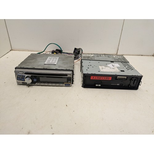 A pair of car radio head units including alpine v drive 60w