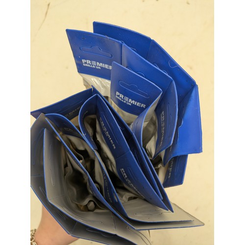 A selection of 30 premier drill bits in packaging