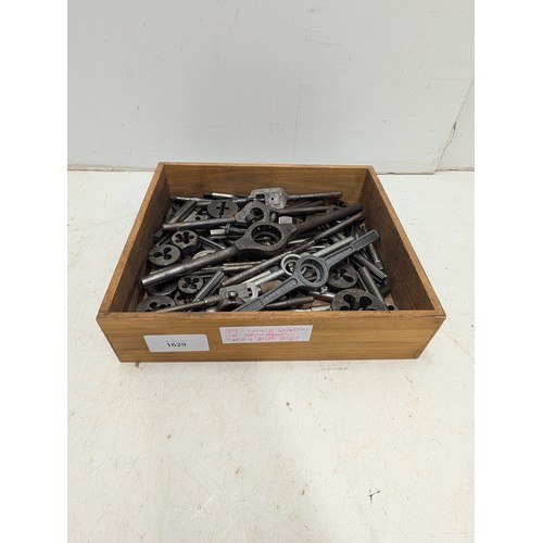 A selection of engineering taps and dyes