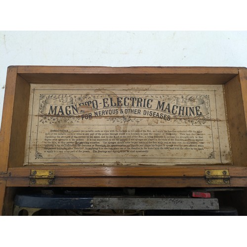 A victorian/edwardian era magneto-electric machine