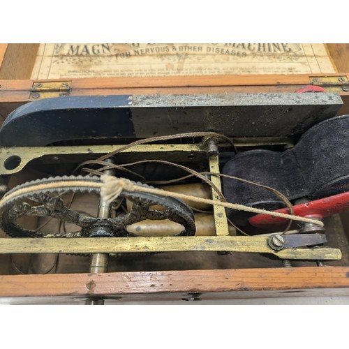 A victorian/edwardian era magneto-electric machine