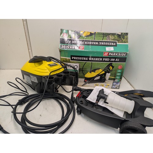 A parkside PhD 100 A1 pressure washer in box