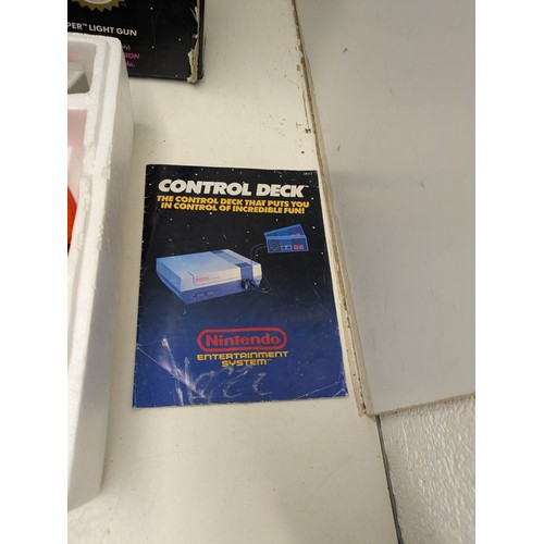 A boxed Nintendo NES action set - working