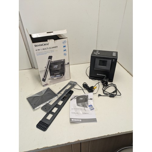 A silver crest 4 in 1 multi scanner in box