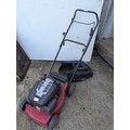 A mountfield petrol lawn mower with an ra45 140cc engine