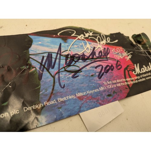 An autograph of Jimmy Marshall