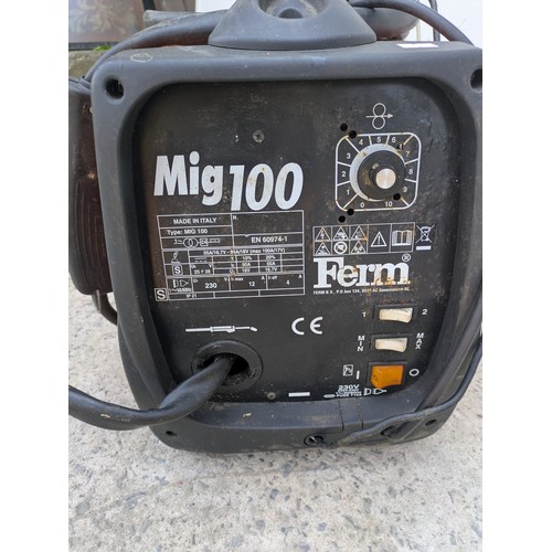 A ferm mig 100 mig welder