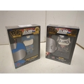 A pair of Pop! GI Joe enamel badges - sealed