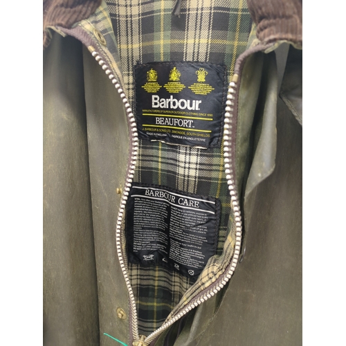 a Barbour jacket size Large