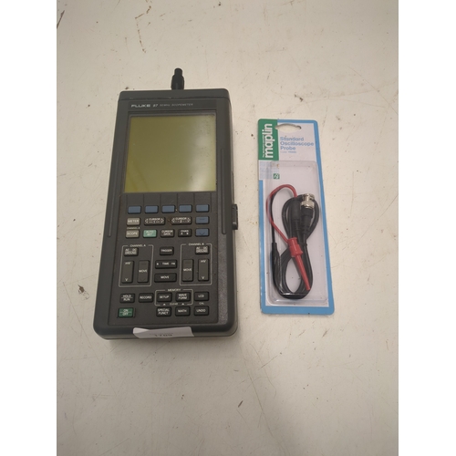 A Fluke 97 50 MHz scope meter with probes