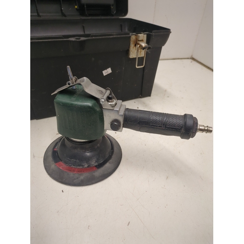 A Parkside pneumatic orbital sander model pdex5 150 c2