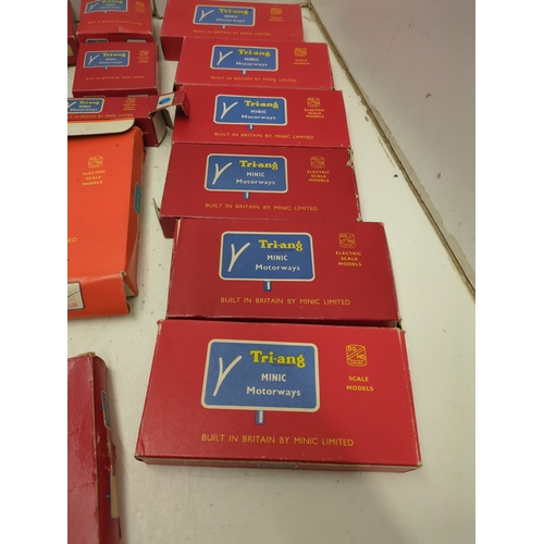 A quantity of retro Tri-ang scale model OO gauge equipment