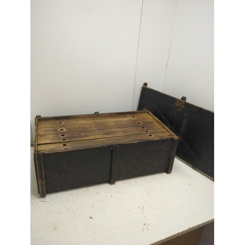 Antique Wooden Storage Box