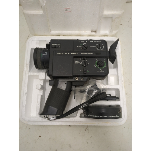 Bolex 680 Macro Zoom Super 8 Camera