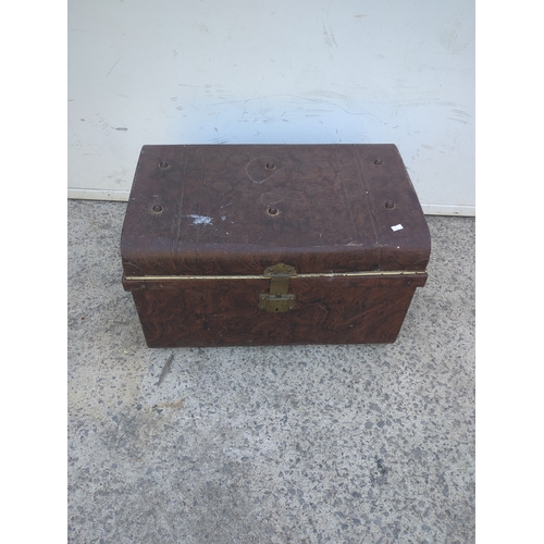 Vintage Metal Lock Box