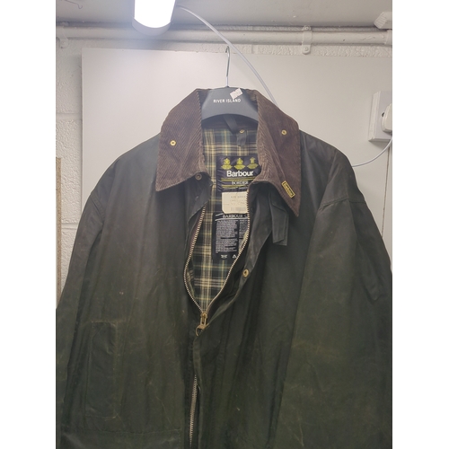 Barbour Border Waxed Jacket