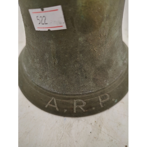 Vintage ARP Hand Bell - Air raid