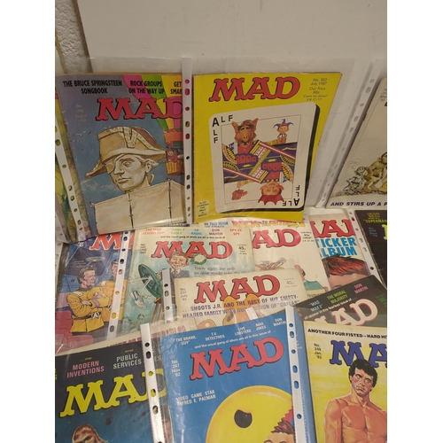 Collection of Vintage Mad Magazines