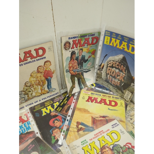 Collection of Vintage Mad Magazines