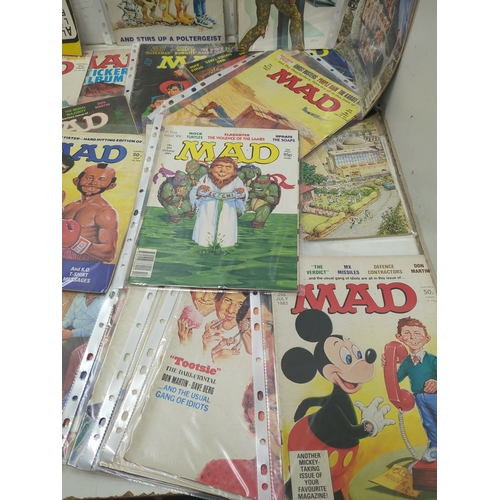 Collection of Vintage Mad Magazines