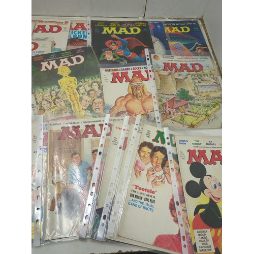 Collection of Vintage Mad Magazines