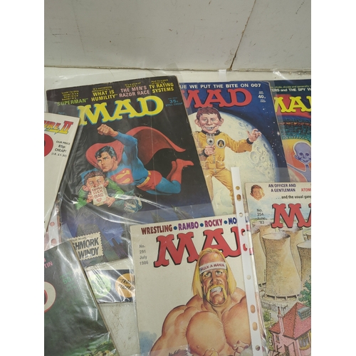 Collection of Vintage Mad Magazines