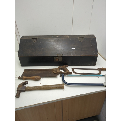 Vintage Hand Tool Set with Storage Box