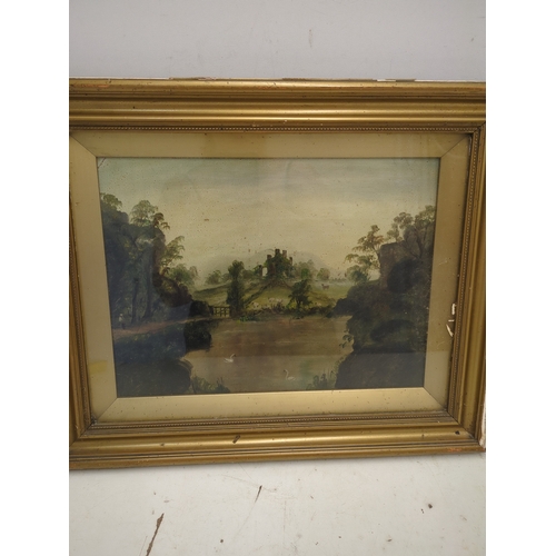 Set of Two Framed Landscape Paintings