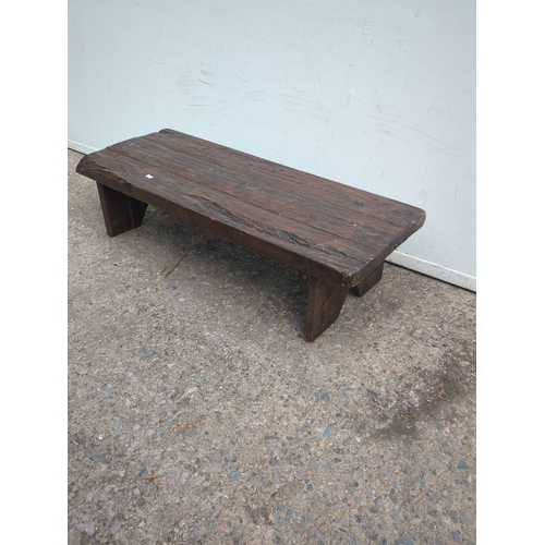 Rustic Pine Stool