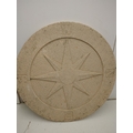 Concrete Compass Rose Garden Stone