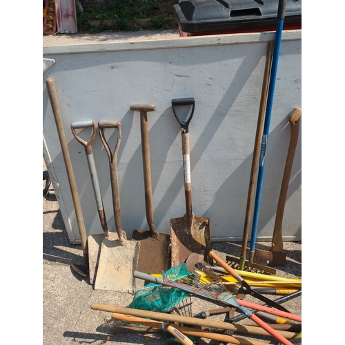 Assorted Garden Tools Collection