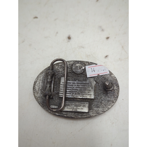 CAT Diesel Power Belt Buckle