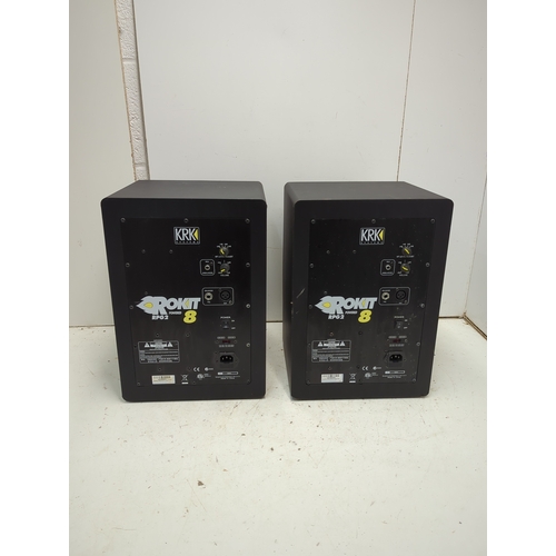 KRK Rokit RP8 G2 Studio Monitors