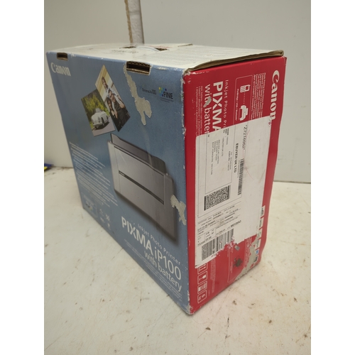 Canon PIXMA iP100 Inkjet Photo Printer