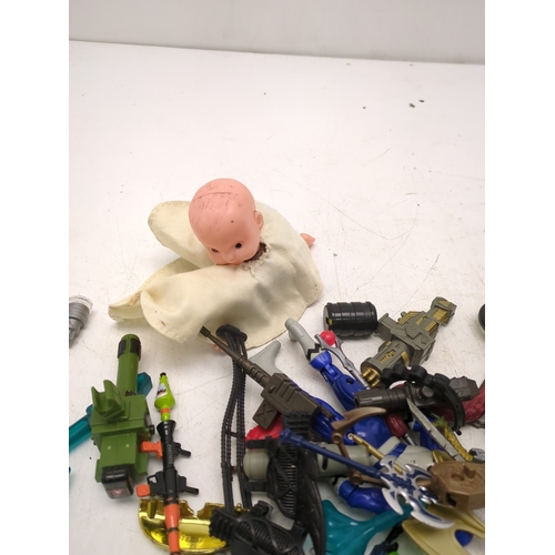 Job lot of toy figures and accessories including action figures