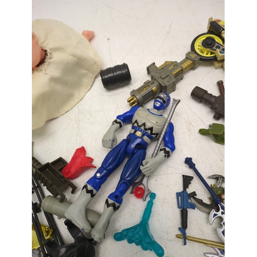 Job lot of toy figures and accessories including action figures