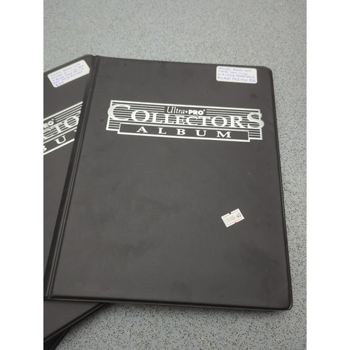 Lot of 4 Ultra Pro Collectors Albums