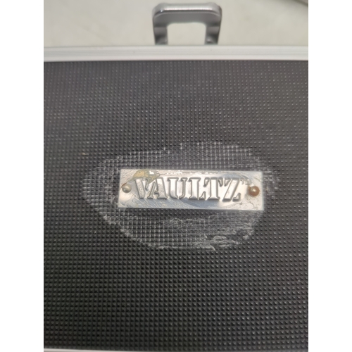 Lot of 9 Vaultz Storage Cases